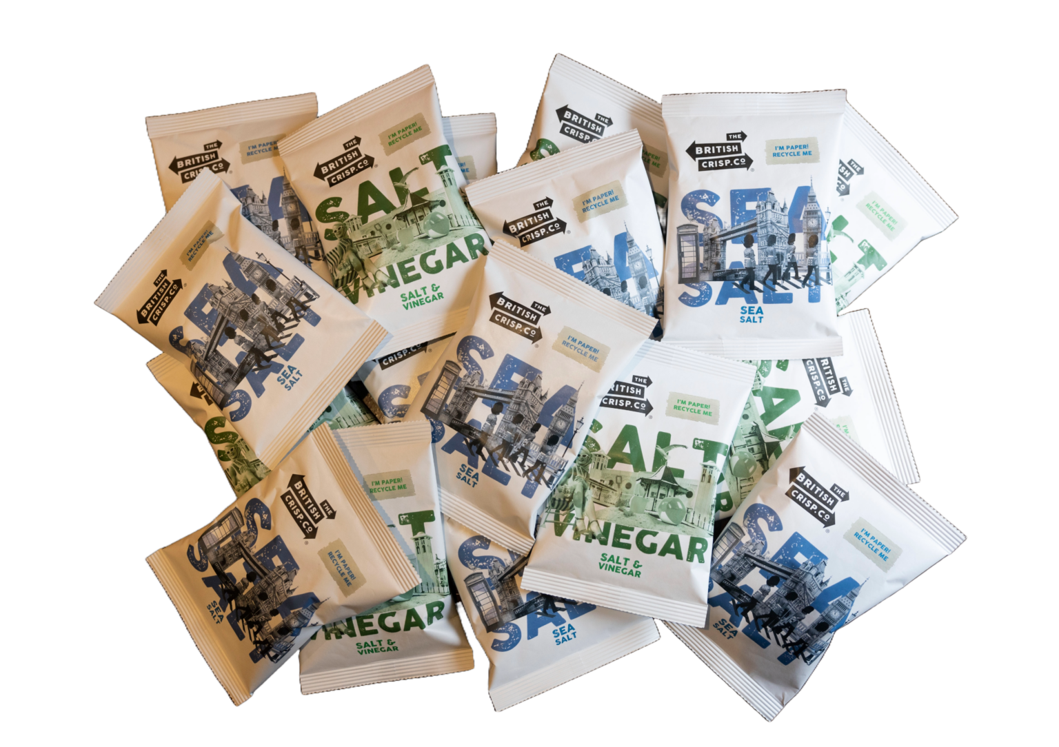 British Crisp Co: UK's First Recyclable Paper Packet